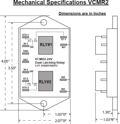 24V Intelligent Control with Two Relays | InPower